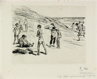 Max Liebermann | Badende Jungen | MutualArt