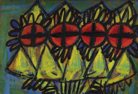 Jean Dubuffet | Petit Bouquet de Fleurs (1943) | MutualArt