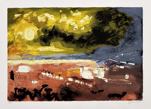 John Piper | Landscape with Storm Clouds | MutualArt