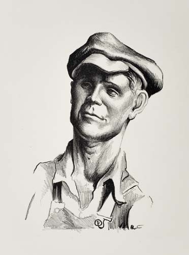 Thomas Hart Benton‏ | Group of 5 lithographs from The Grapes of Wrath ...