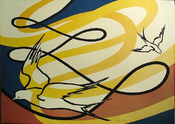 Alexander Calder | Birds in Flight | MutualArt