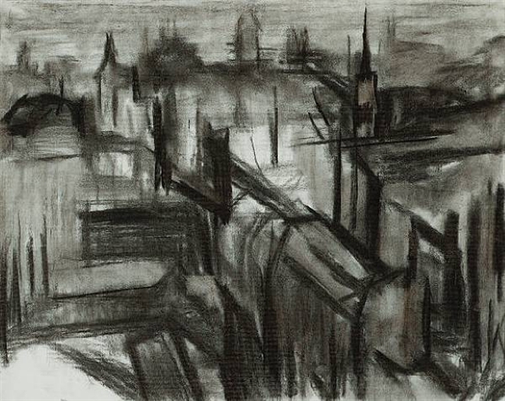 David Bomberg | London During the Blitz | MutualArt