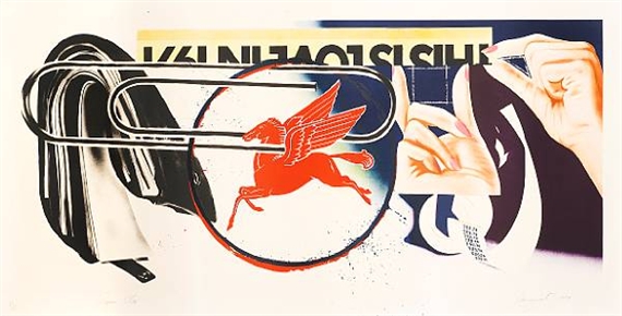 James Rosenquist | Paper Clip | MutualArt