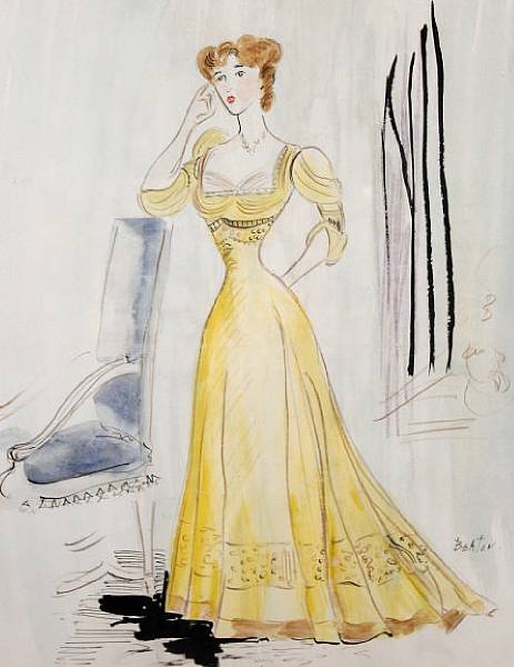 Cecil Beaton | Costume design for Rachael Kempson in 'The Return of the ...