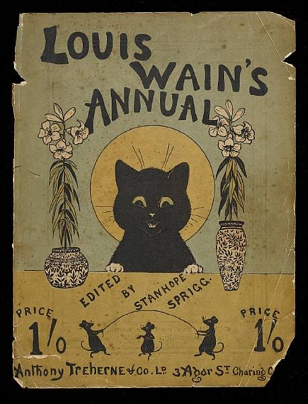 Louis Wain | Louis Wain's Annual; Cats and dogs with illustrations by ...