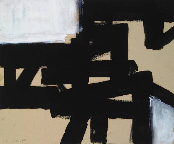 Franz Kline | Untitled (1950) | MutualArt