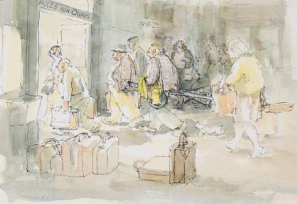 Roland Batchelor | Acces aux quais | MutualArt