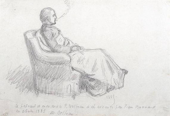 Pierre Bonnard | PORTRAIT DE MADAME BONNARD | MutualArt