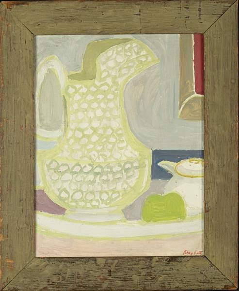 Alex Katz | Still Life with Pitcher (1953) | MutualArt