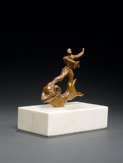 Salvador Dalí | Hombre Sobre Delfin - Man Riding a Dolphin (1974 ...