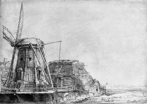 Rembrandt van Rijn | The Windmill (1641) | MutualArt