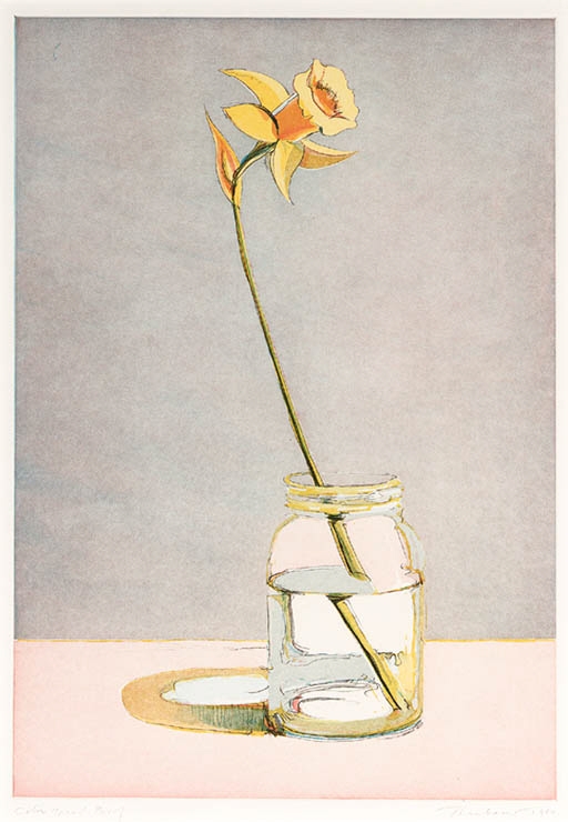 Wayne Thiebaud | Daffodil, for Recent Etchings I | MutualArt