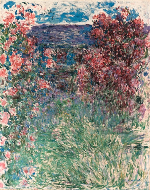 Claude Monet | La maison dans les roses (1925) | MutualArt