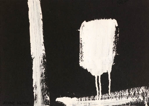 Franz Kline - Elizabeth (Portrait of the Artist Wife)