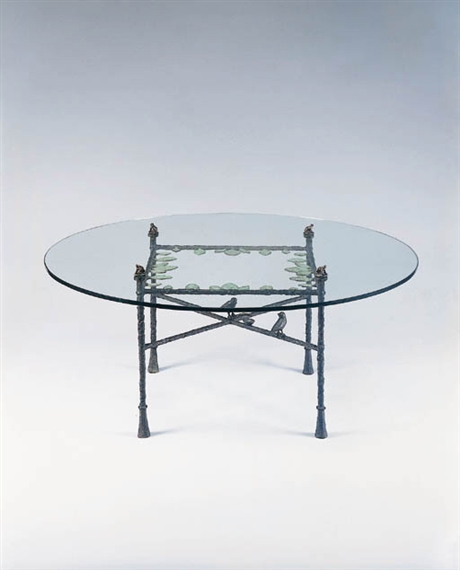 Diego Giacometti | Table-feuilles, modle bas aux grenouilles | MutualArt