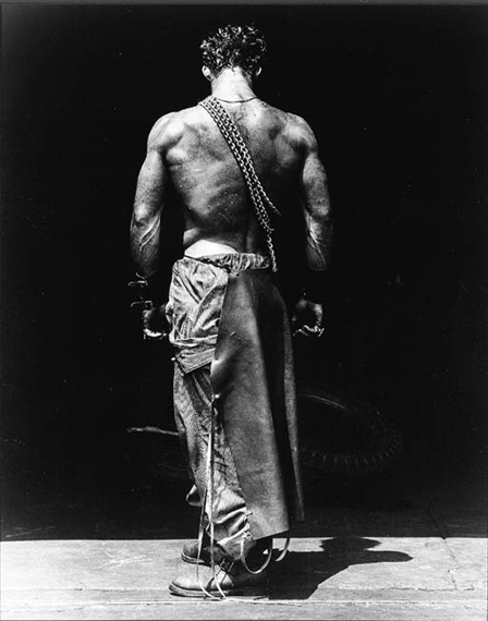 Herb Ritts | Fred - Back View with Chain, Body Shop Series, Hollywood ...