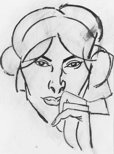 John Duncan Fergusson | Portrait of Margaret Morris | MutualArt