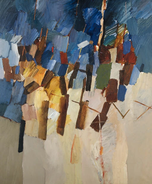 Keith Vaughan | Figures and trees | MutualArt
