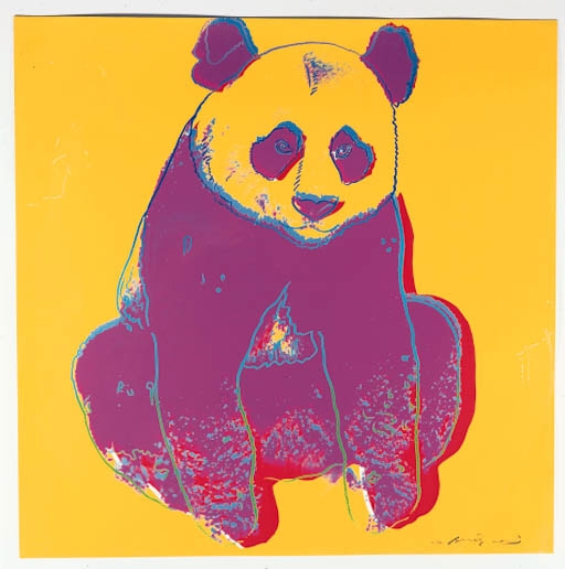 Andy Warhol | Giant Panda, for Endangered Species (F. and S. B.295 ...