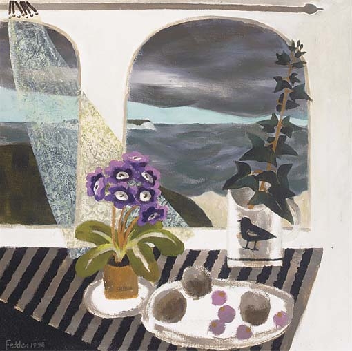 Mary Fedden | Still Life by the Sea (1998) | MutualArt