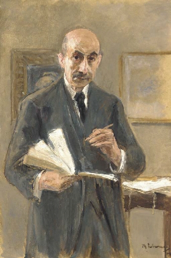 Max Liebermann | Selbstbildnis (1916) | MutualArt