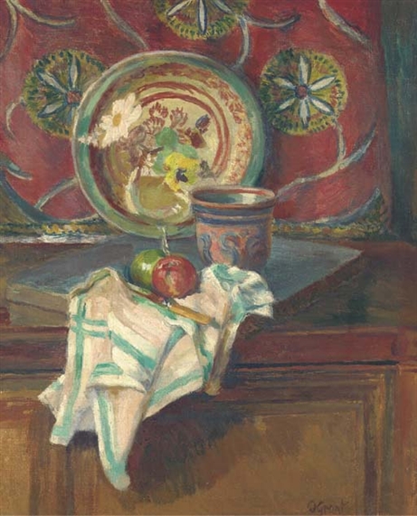 Duncan Grant | Still life with Opel | MutualArt