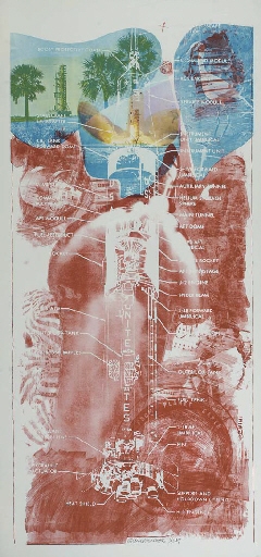 Robert Rauschenberg | Booster (1967) | MutualArt