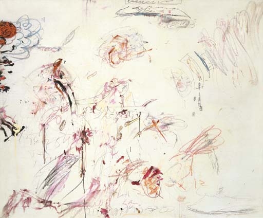 Cy Twombly | Leda and the Swan (1962) | MutualArt