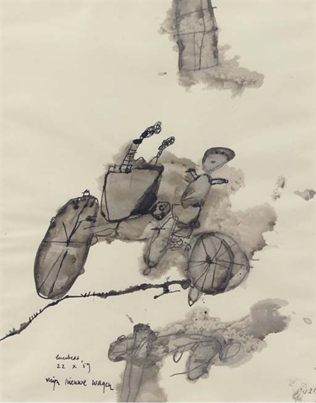 Lucebert | Mijn nieuwe wagen (1959) | MutualArt