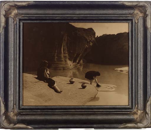 Edward S. Curtis | The Old Well of Acoma (Circa 1904) | MutualArt