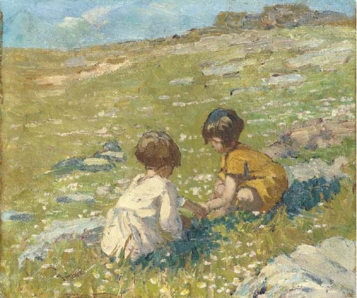 Dorothea Sharp | Children by the sea | MutualArt