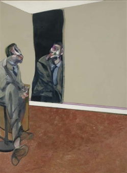 Bacon Francis | Portrait of George Dyer Talking (1966) | MutualArt