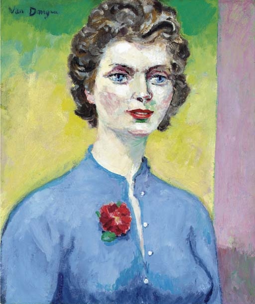 Kees van Dongen | Portrait de femme (Circa 1955) | MutualArt