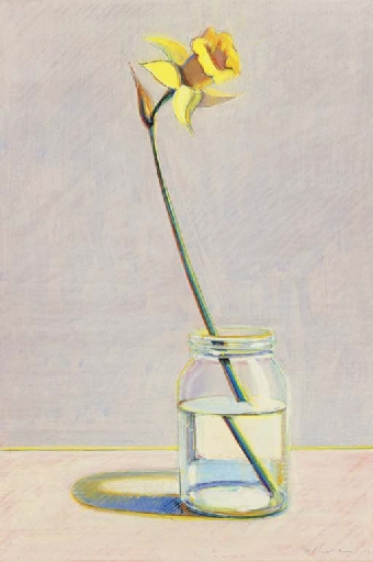 Wayne Thiebaud | Daffodil (1980) | MutualArt