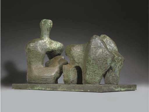 Three Piece Reclining Figure No 2 Bridge Prop Henry Moore