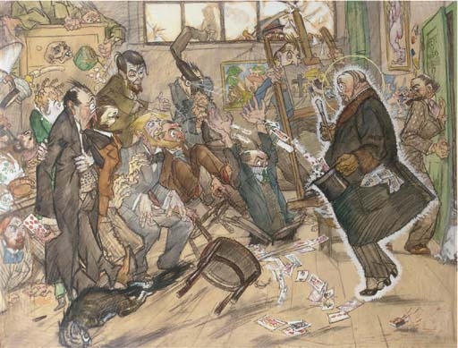 Leo Gestel | A portrait of An Overtoom (1910) | MutualArt