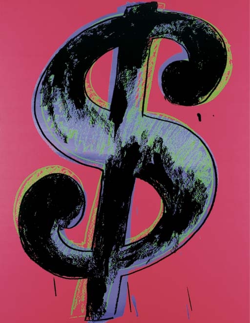 Andy Warhol | Dollar Sign (1981 - 1982) | MutualArt