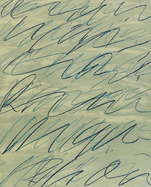 Cy Twombly | Roman Notes I, from Roman Notes (1970) | MutualArt