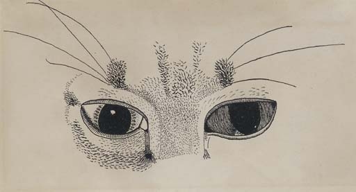 Lucian Freud | CAT'S EYES (1947) | MutualArt