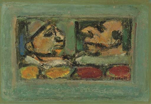 Georges Rouault | Clowns (double face) (1937 - 1938) | MutualArt
