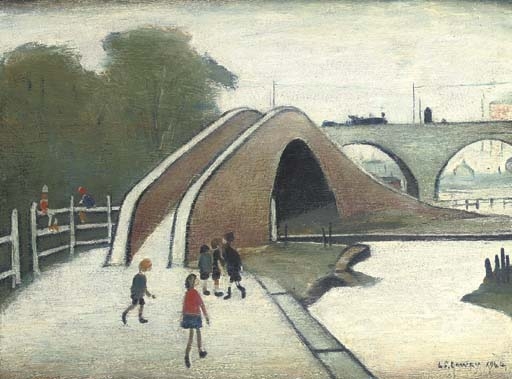 Laurence Stephen Lowry | Going to the Match (1946) | MutualArt