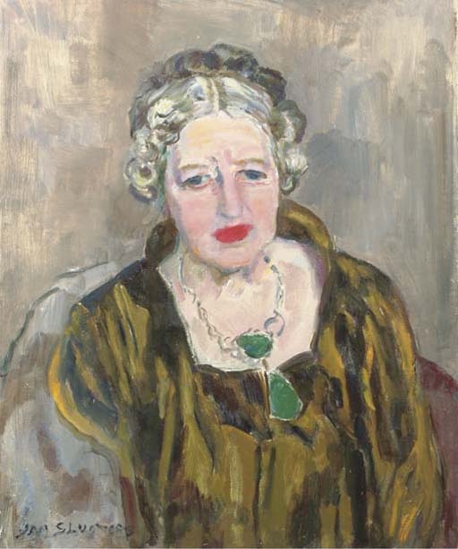 Jan Sluijters | Portret van een variété artiest | MutualArt