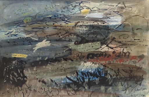 John Piper | Garn-Fawr (1964) | MutualArt