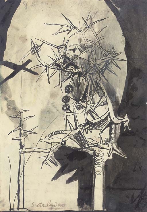Graham Sutherland | Thorn Tree (1945) | MutualArt