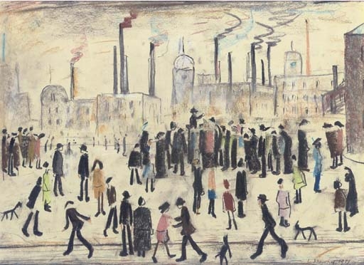 Laurence Stephen Lowry | Shipping, Sunderland (1962) | MutualArt