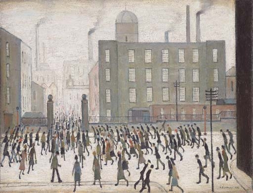 Laurence Stephen Lowry | The Railway Platform (1953) | MutualArt