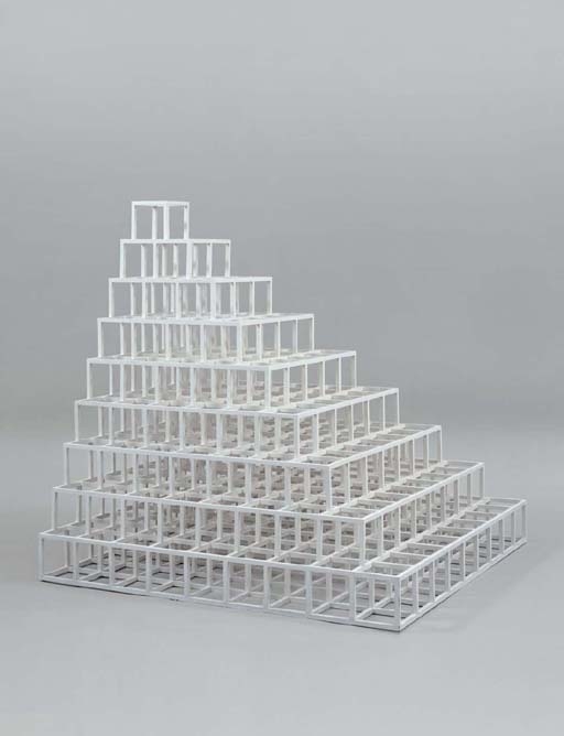 Sol LeWitt | Double Pyramid | MutualArt