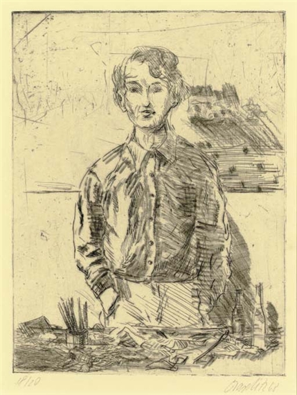 Georg Baselitz | Der Maler (1969) | MutualArt