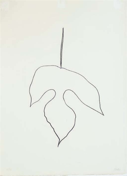 Ellsworth Kelly | Mulberry Leaf (1979 - 1980) | MutualArt