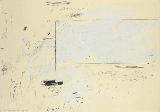 Cy Twombly | Sperlonga drawing (1959) | MutualArt